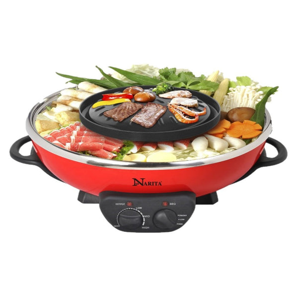 2-in-1 Multi-Function Hot Pot & Grill / 4.5L – naritausa