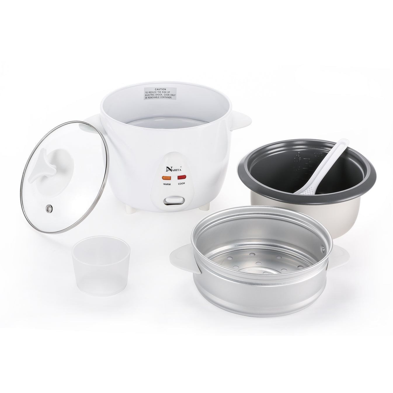 Rice Cooker with Steamer / 10Cup – naritausa