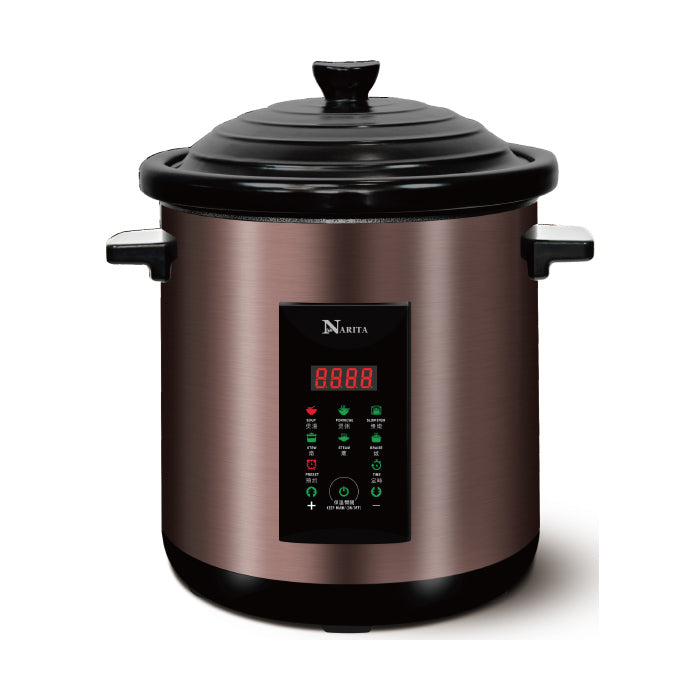 Multi-Functional Stew Cooker / Black Ceramic Inner Pot / 8.0L – naritausa